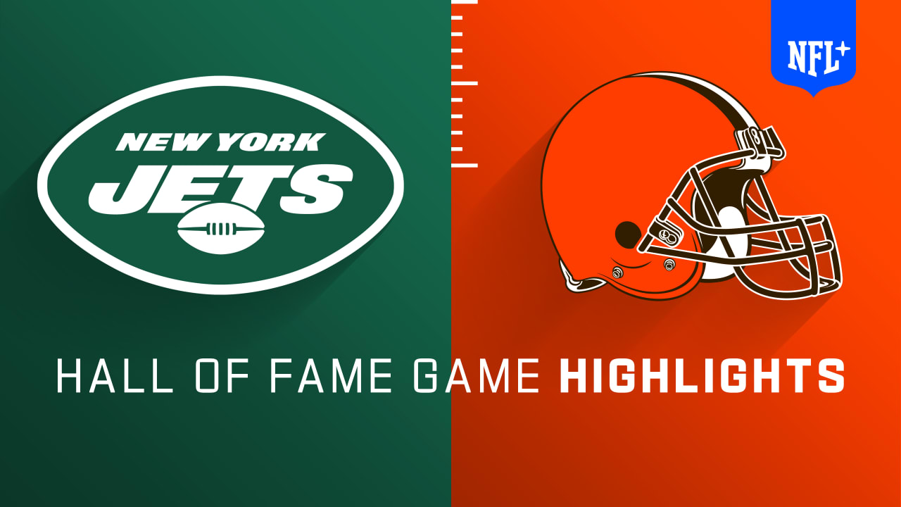 New York Jets vs. Cleveland Browns highlights | Hall of Fame Game