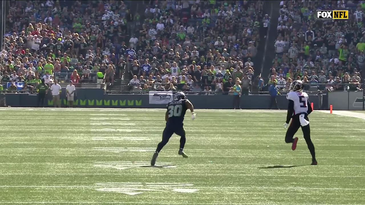 Atlanta Falcons quarterback Marcus Mariota lofts sideline deep ball to ...