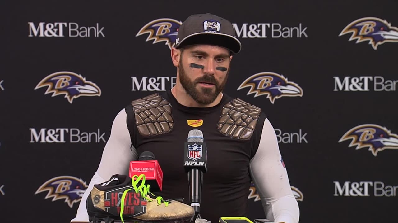 Eric Weddle is hyped after a Week 13 win over the Falcons