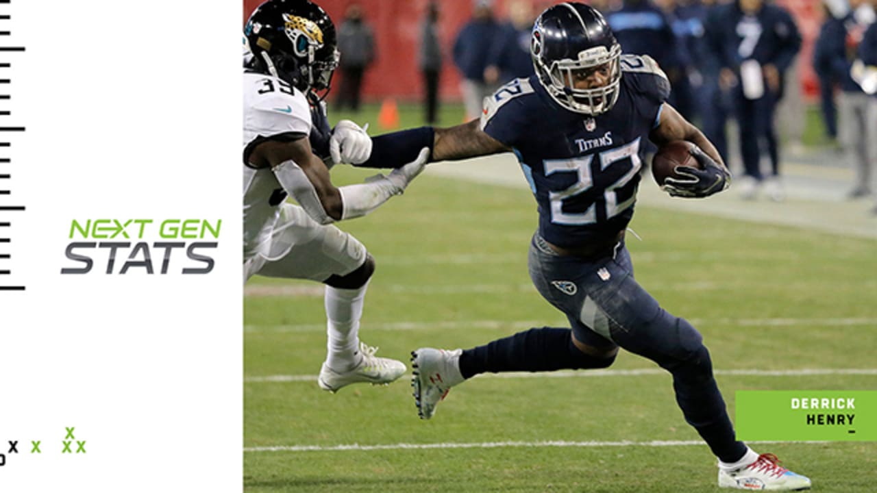 Next Gen Stats: Tennessee Titans running back Derrick Henry's dominant ...