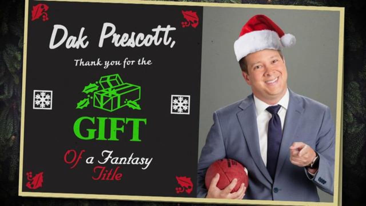 Which player would you send a holiday card to? | NFL Fantasy Live