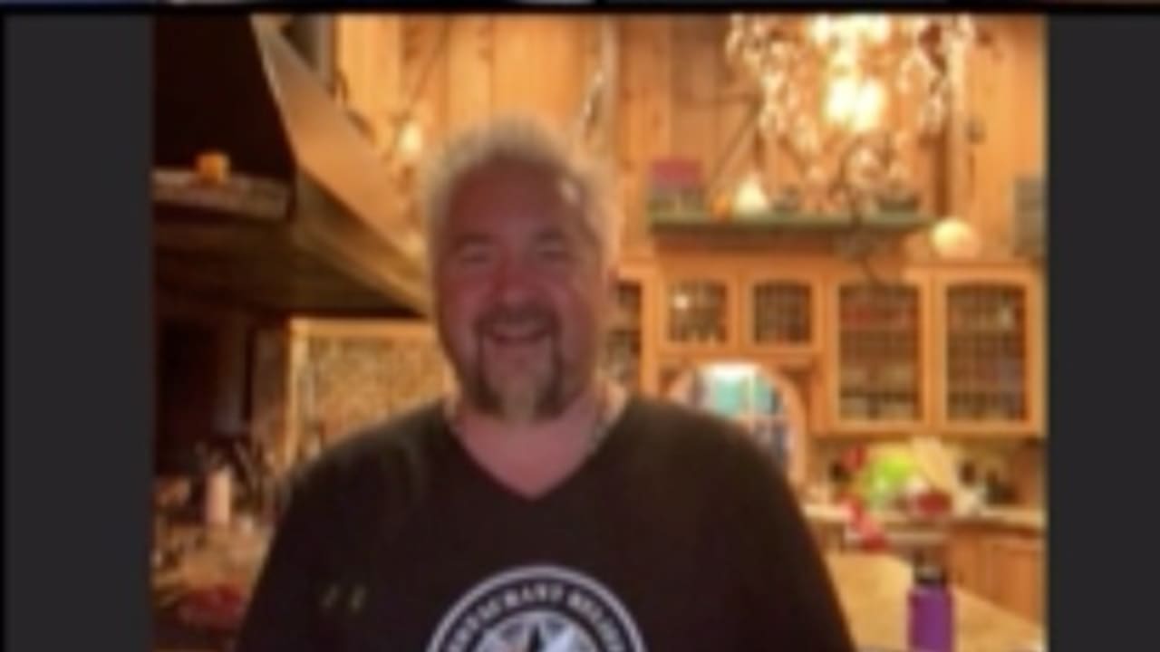 Guy Fieri goes behind-the-scenes with Pat McAfee