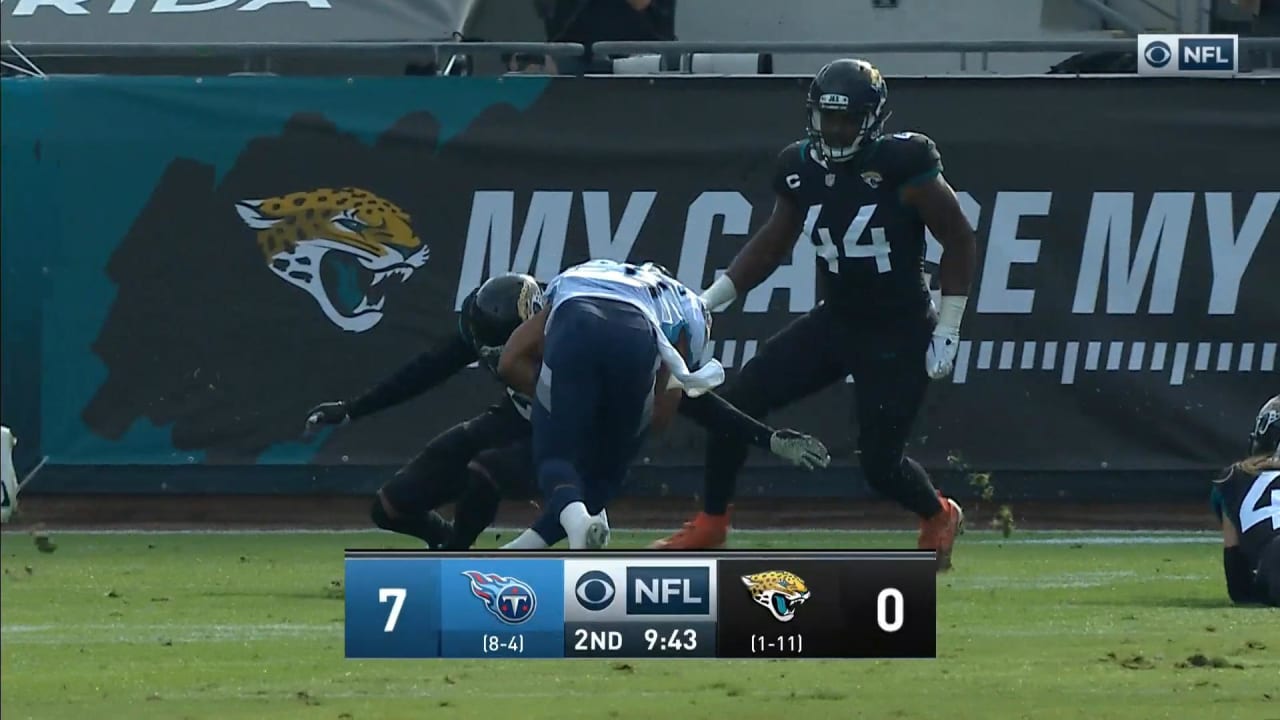 Jacksonville Jaguars safety Andrew Wingard's tackle for loss gives the ...