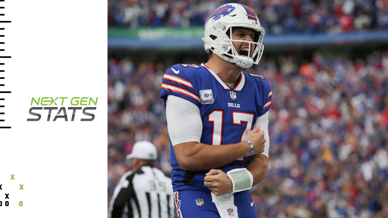 Next Gen Stats: Buffalo Bill's quarterback Josh Allen's 5 most ...