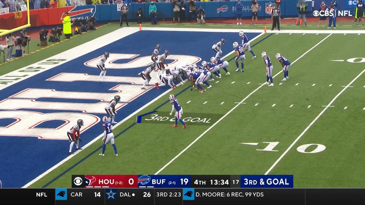Buffalo Bills' RPO play design frees up tight end Dawson Knox for second TD