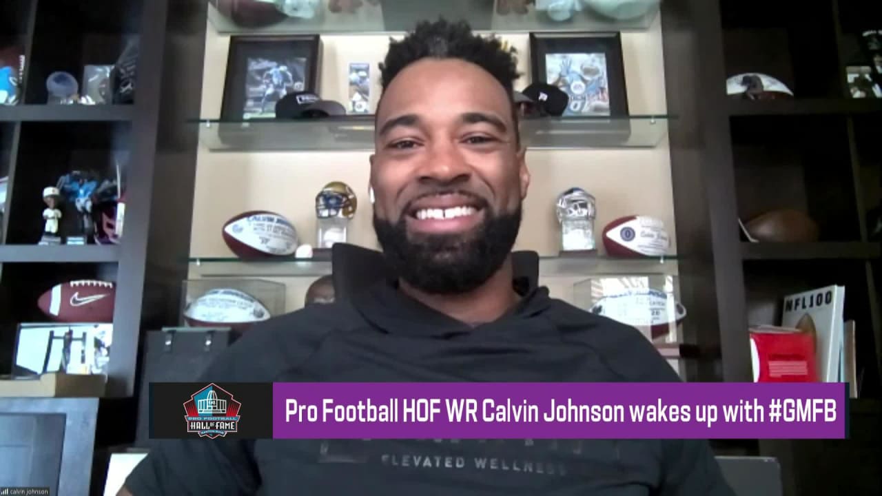 Pro Football Hall of Fame wide receive Calvin Johnson: We're all ...