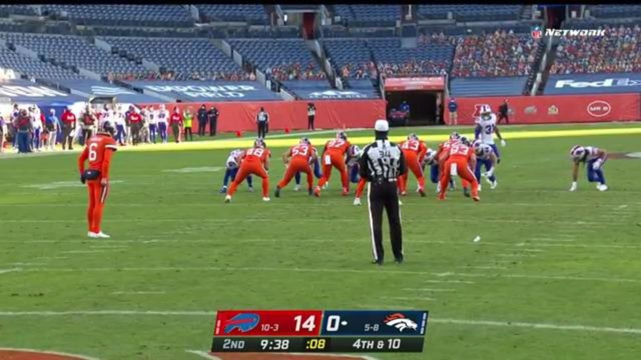 Denver Broncos fall on muffed punt to set offense up at Buffalo Bills ...