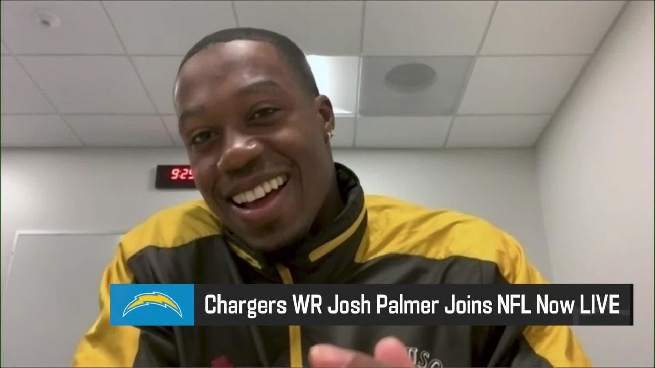 Los Angeles Chargers wide receiver Josh Palmer talks about his expanded ...