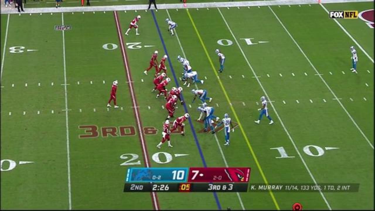Arizona Cardinals running back Chase Edmonds' 15-yard catch and run ...