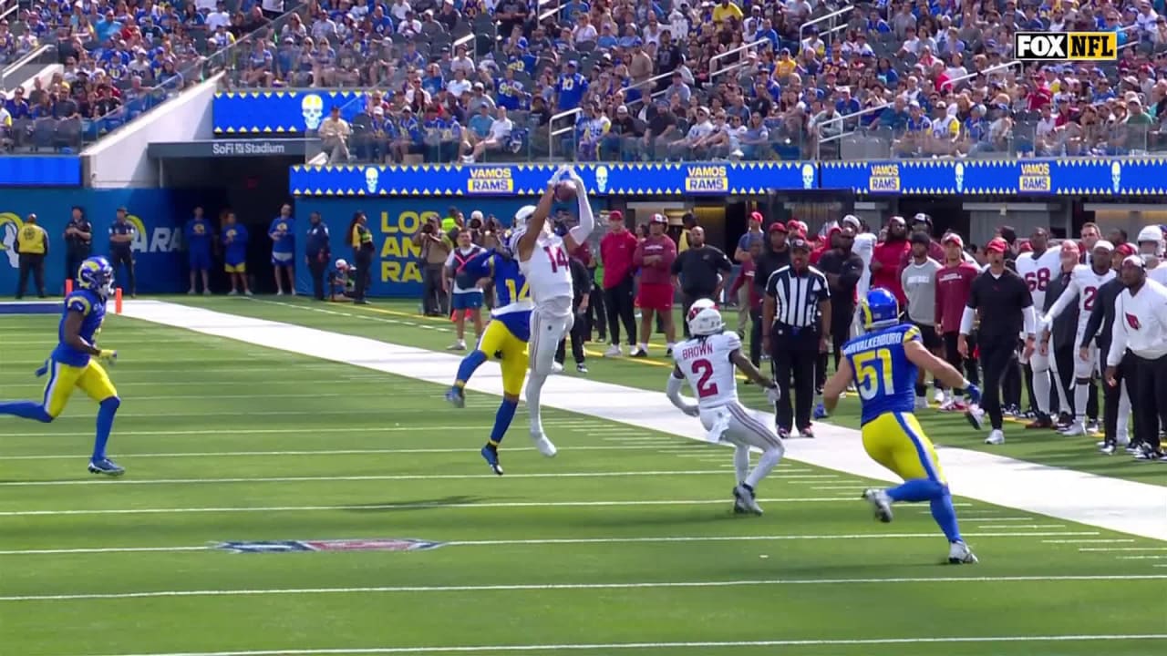 Arizona Cardinals quarterback Joshua Dobbs evades pressure for a 17 ...