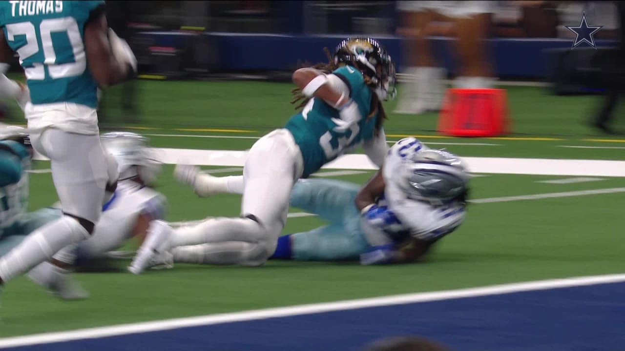 Jacksonville Jaguars cornerback Gregory Junior forces second turnover ...