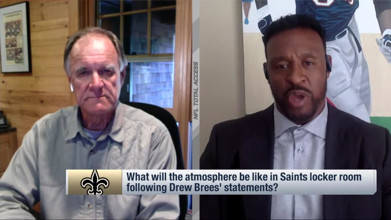 Willie McGinest, Brian Billick explore impact of quarterback Drew Brees ...