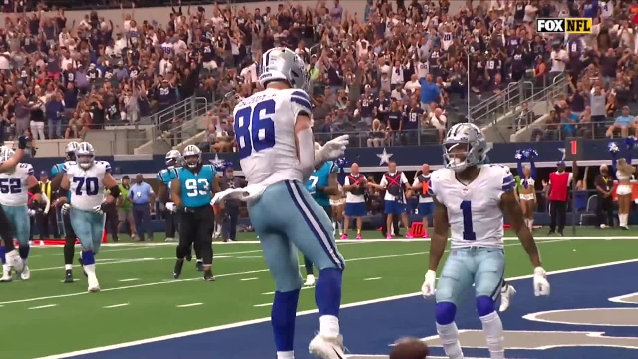No one covers Dallas Cowboys tight end Dalton Schultz on this walk-in ...