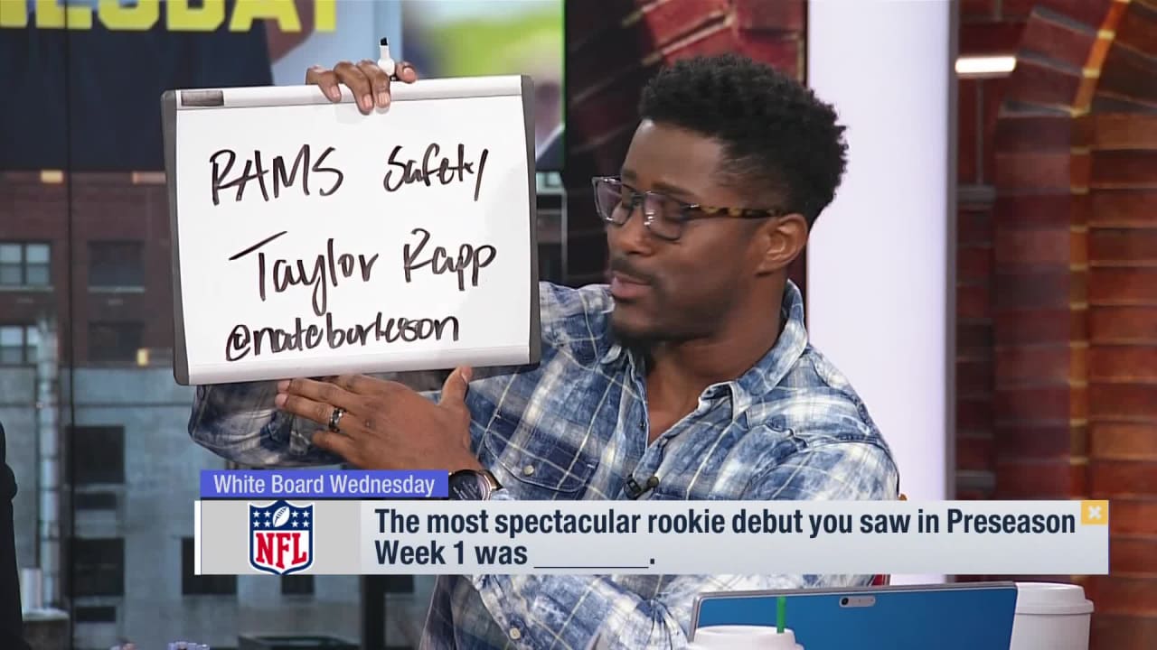 Nate Burleson: Los Angeles Rams rookie safety Taylor Rapp could be 'one ...
