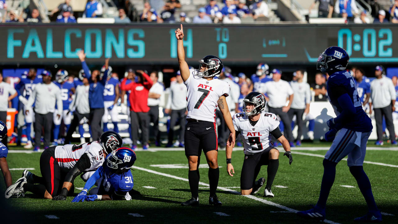 Atlanta Falcons kicker Younghoe Koo drills 40-yard FG to give the ...