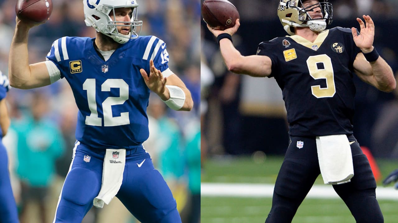Andrew Luck, Drew Brees among Players of the Month