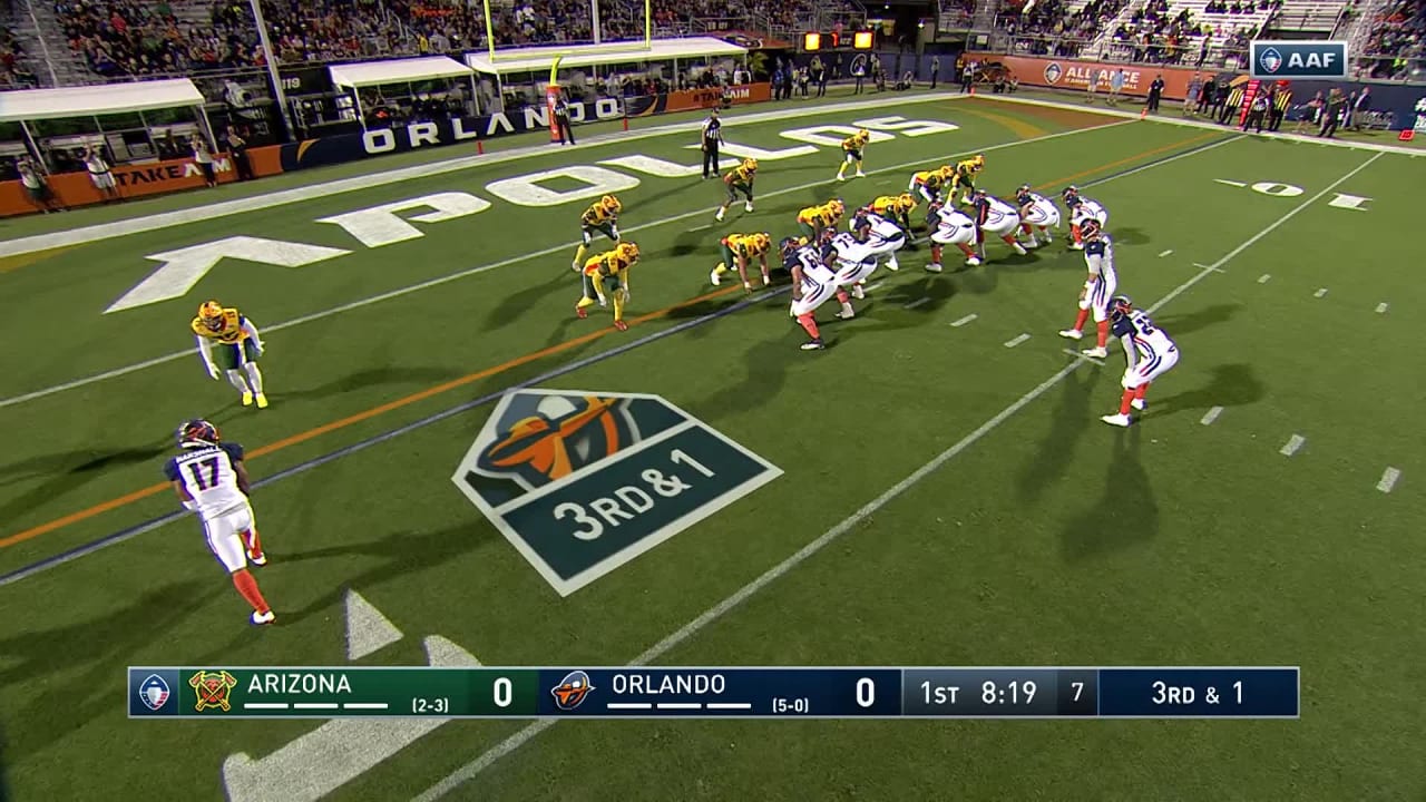 Arizona Hotshots vs. Orlando Apollos highlights | AAF Week 6