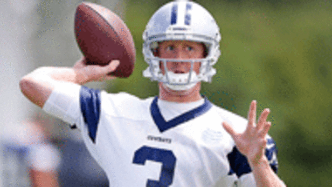 Cowboys' Brandon Weeden getting 'all the first reps'