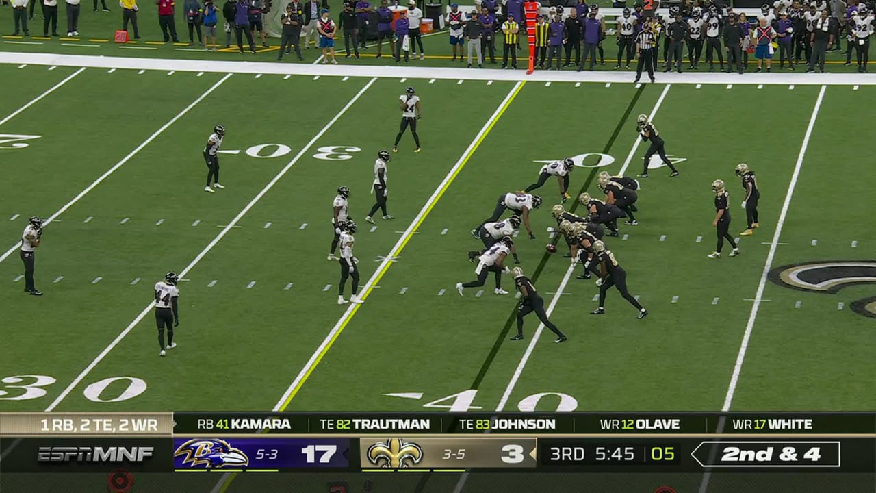 Baltimore Ravens linebacker Justin Houston's bone-jarring hit on New ...