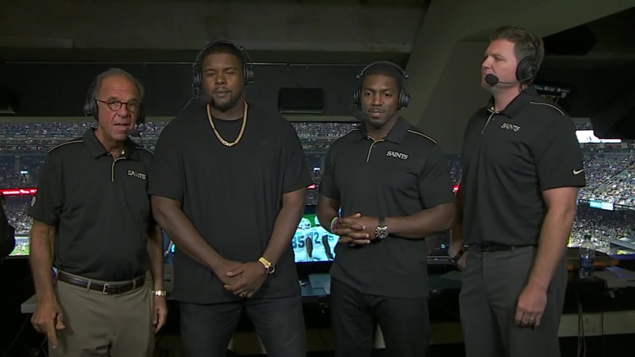 Jermon Bushrod announces retirement with Saints on-air