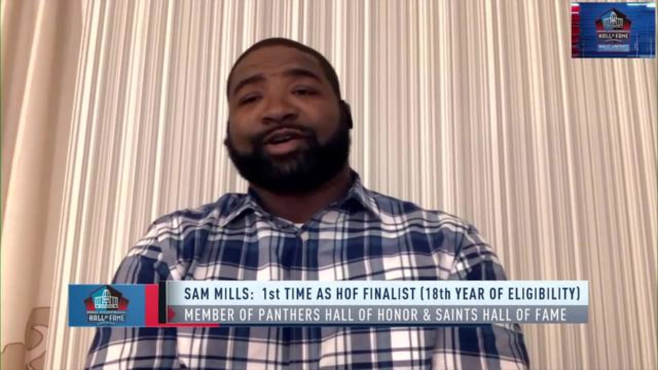 Sam Mills' son reflects on father's dedication to the game