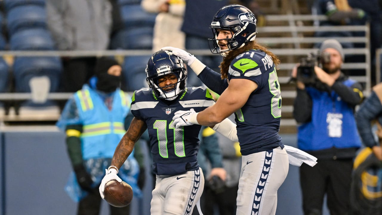 Seattle Seahawks wide receiver Marquise Goodwin pinballs off would-be ...