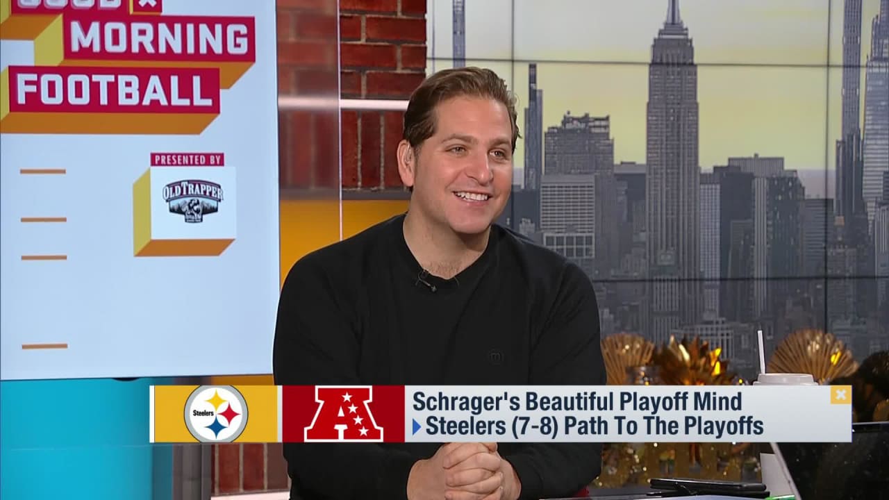 NFL Network's Peter Schrager: Pittsburgh Steelers' Path to Playoffs