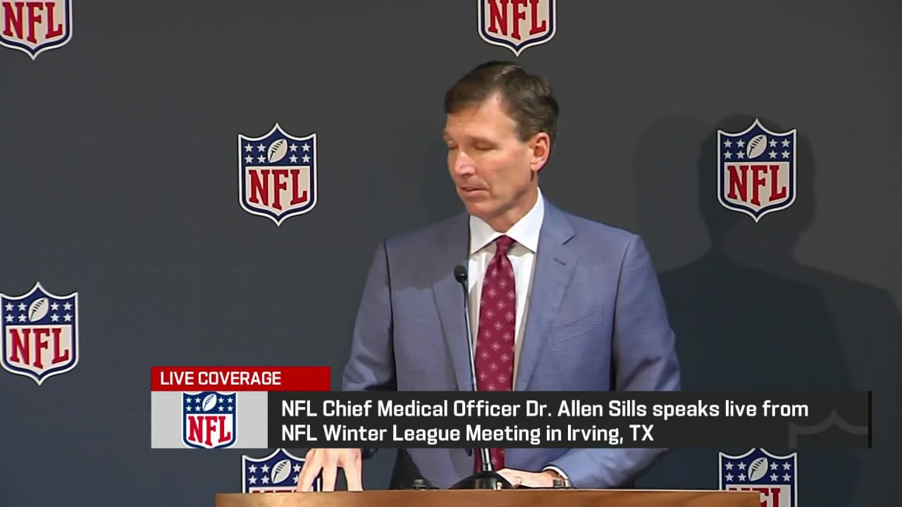 Dr. Allen Sills addresses the rise in COVID-19 cases around the NFL