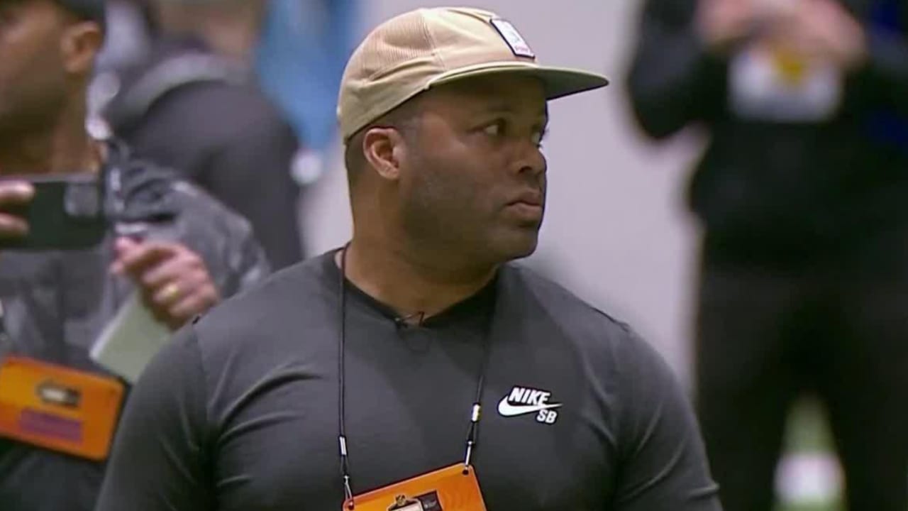 QB coach George Whitfield Jr. mic'd up for 2023 HBCU Combine