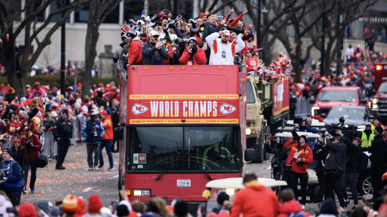 Favorite moments from Chiefs Super Bowl LVII victory parade | 'GMFB'