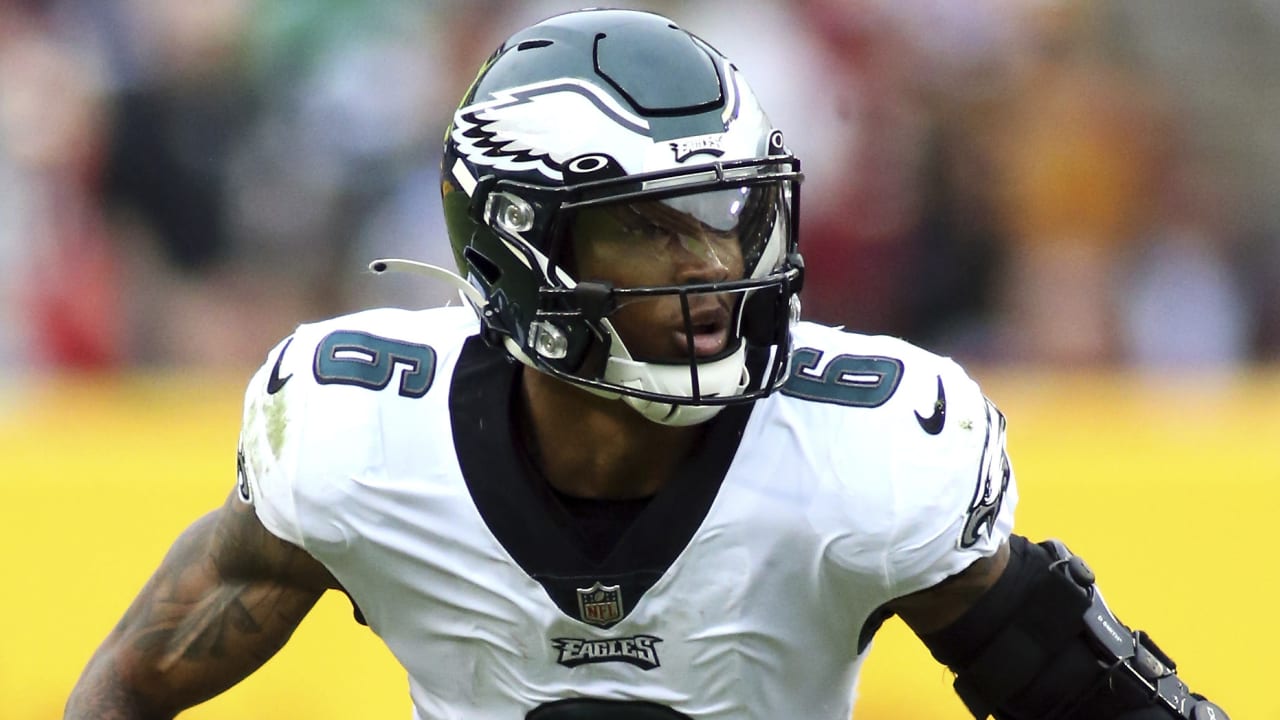 Philadelphia Eagles wide receiver DeVonta Smith's shifty route running ...