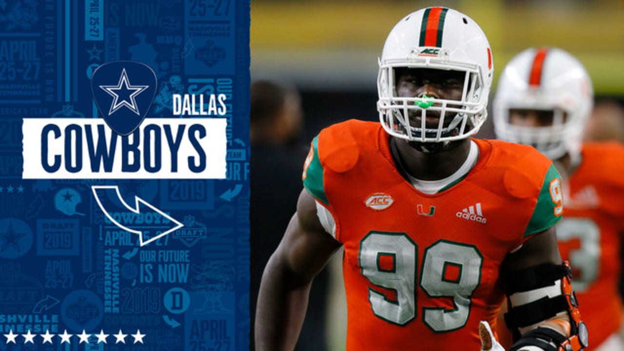 Dallas Cowboys select Miami University defensive end Joe Jackson No ...