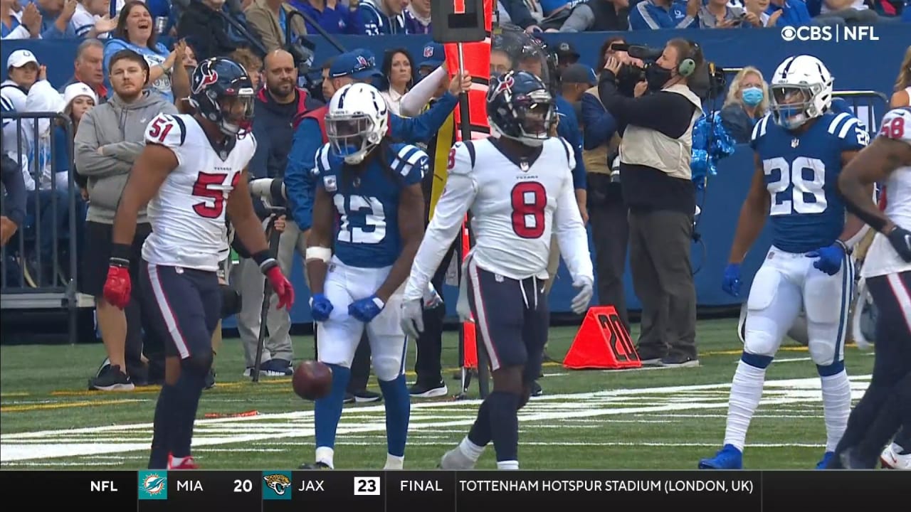 Indianapolis Colts wide receiver T.Y. Hilton's first catch of 2021 ...