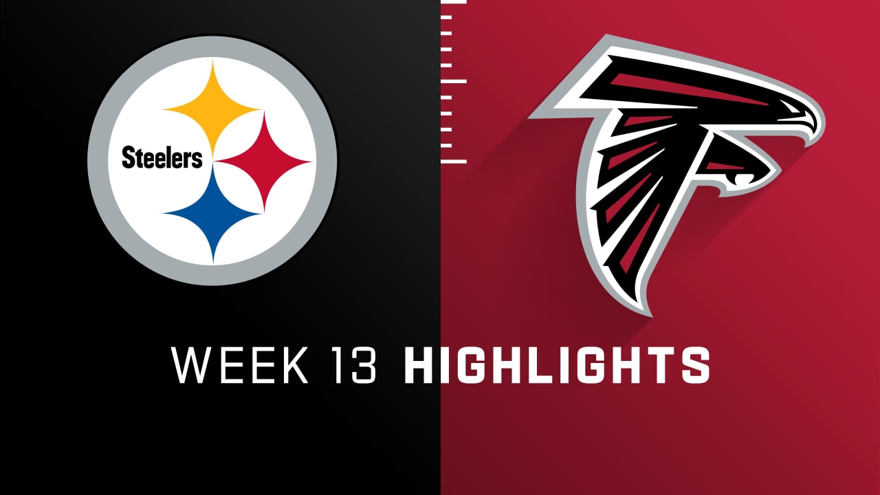 Pittsburgh Steelers vs. Atlanta Falcons highlights | Week 13 Pittsburgh Steelers vs. Atlanta Falcons highlights | Week 13