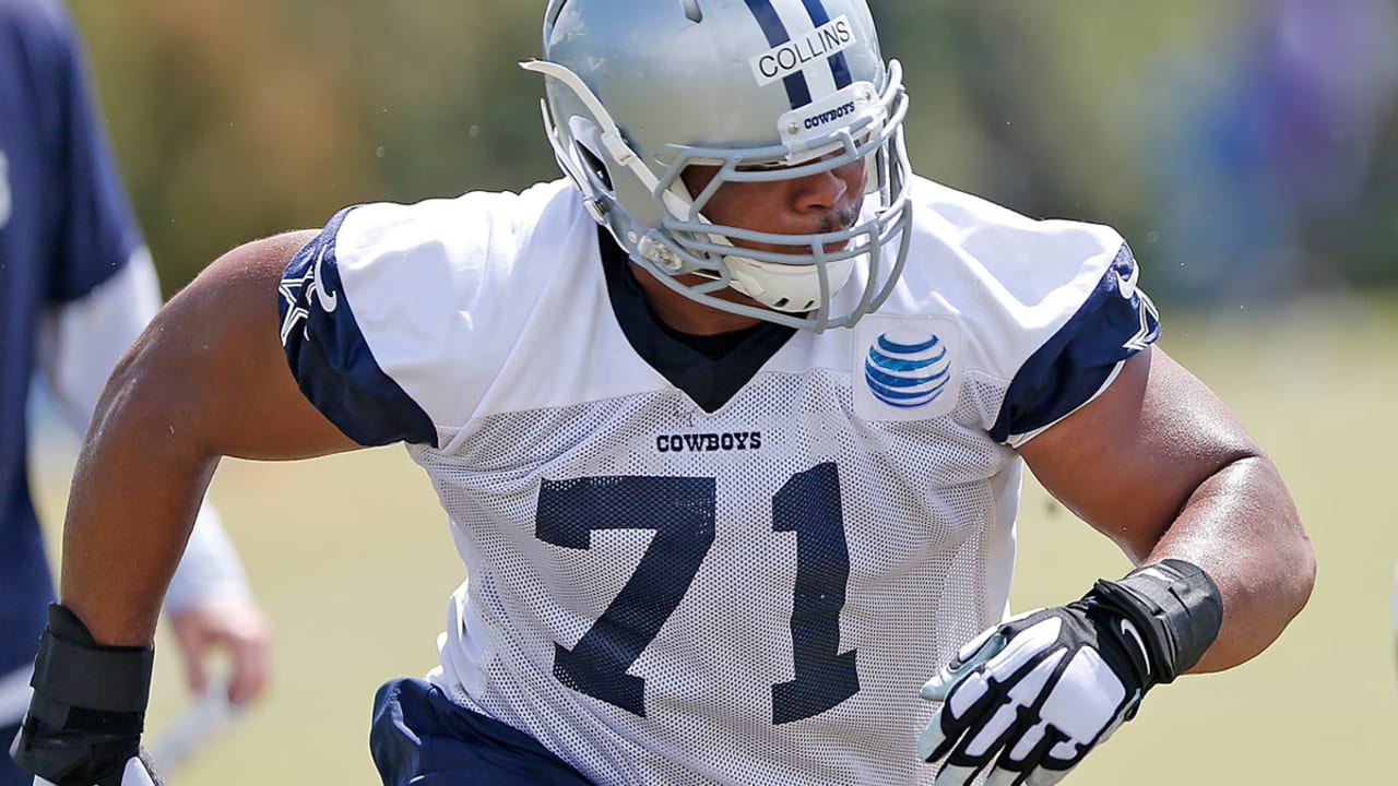 Cowboys rookie Collins 'locked in,' pancakes defender