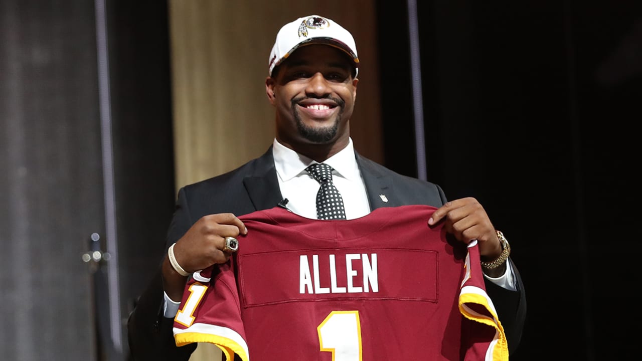 Alabama DE Jonathan Allen falls to Redskins