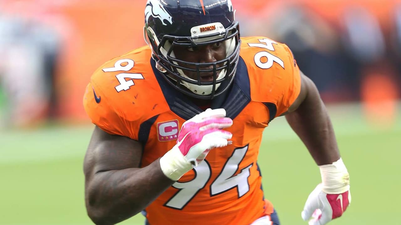 DeMarcus Ware (back) officially out vs. Browns