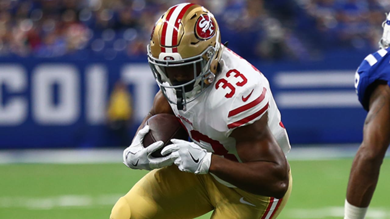 Jeremy McNichols rushes out wide for an easy two-point conversion