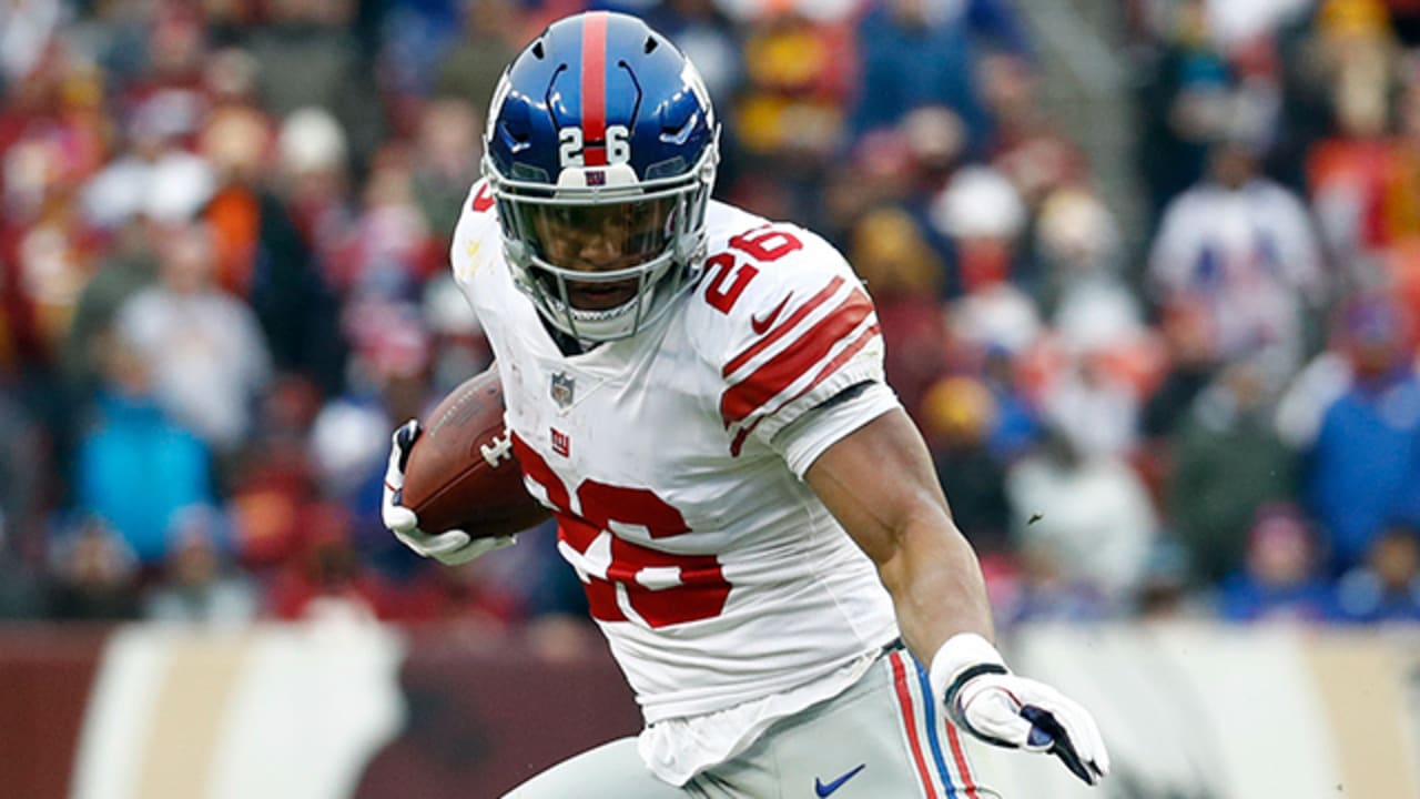 Saquon gashes through Redskins D for 52 yards