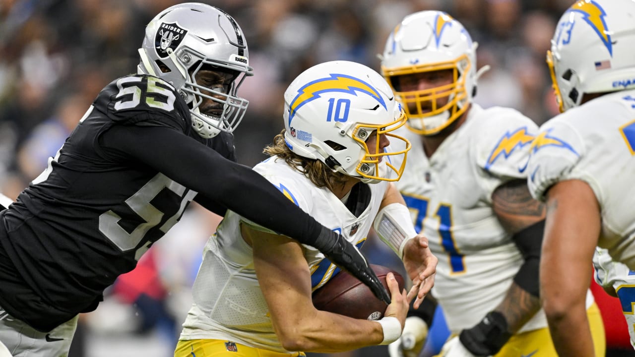 Las Vegas Raiders defensive end Chandler Jones' best plays from 3-sack ...