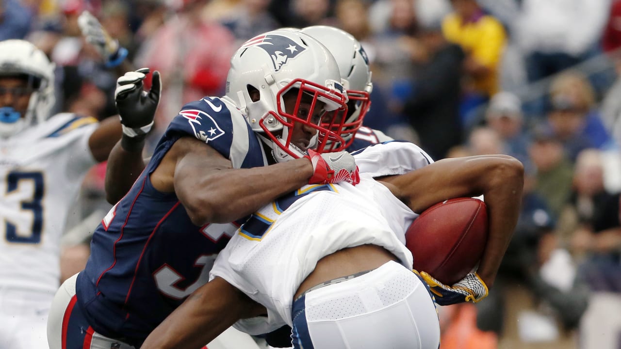 Travis Benjamin has a punt return to forget