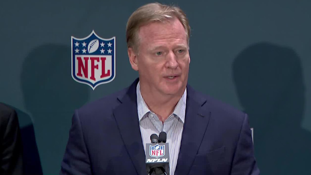Commissioner Roger Goodell announces NFL voters to approve sale of ...