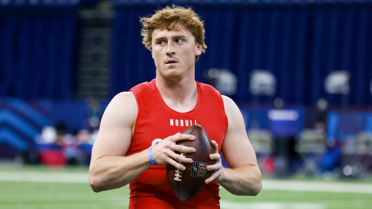 Quarterback Max Duggan's 2023 NFL Scouting Combine workout
