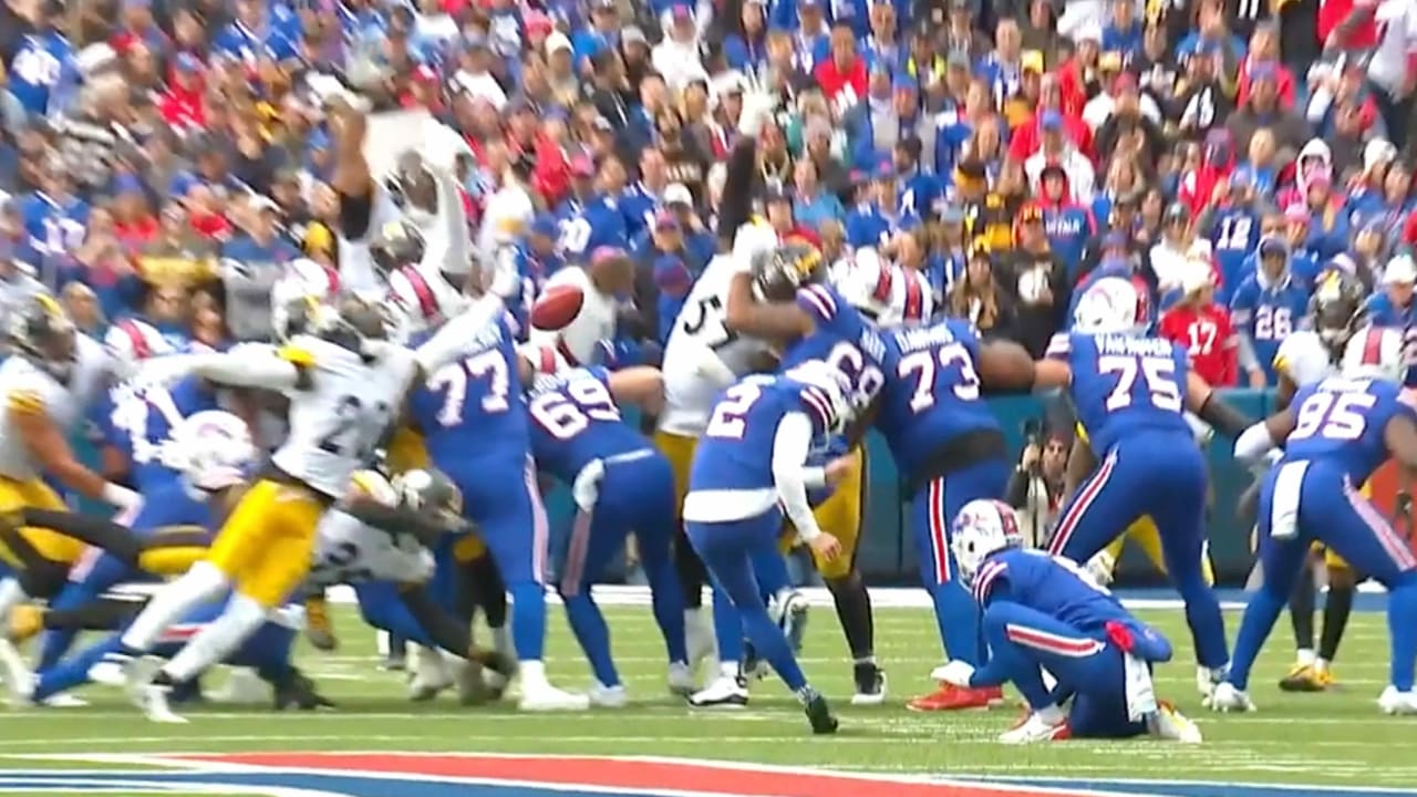 Pittsburgh Steelers' special teams deny Buffalo Bills with blocked FG