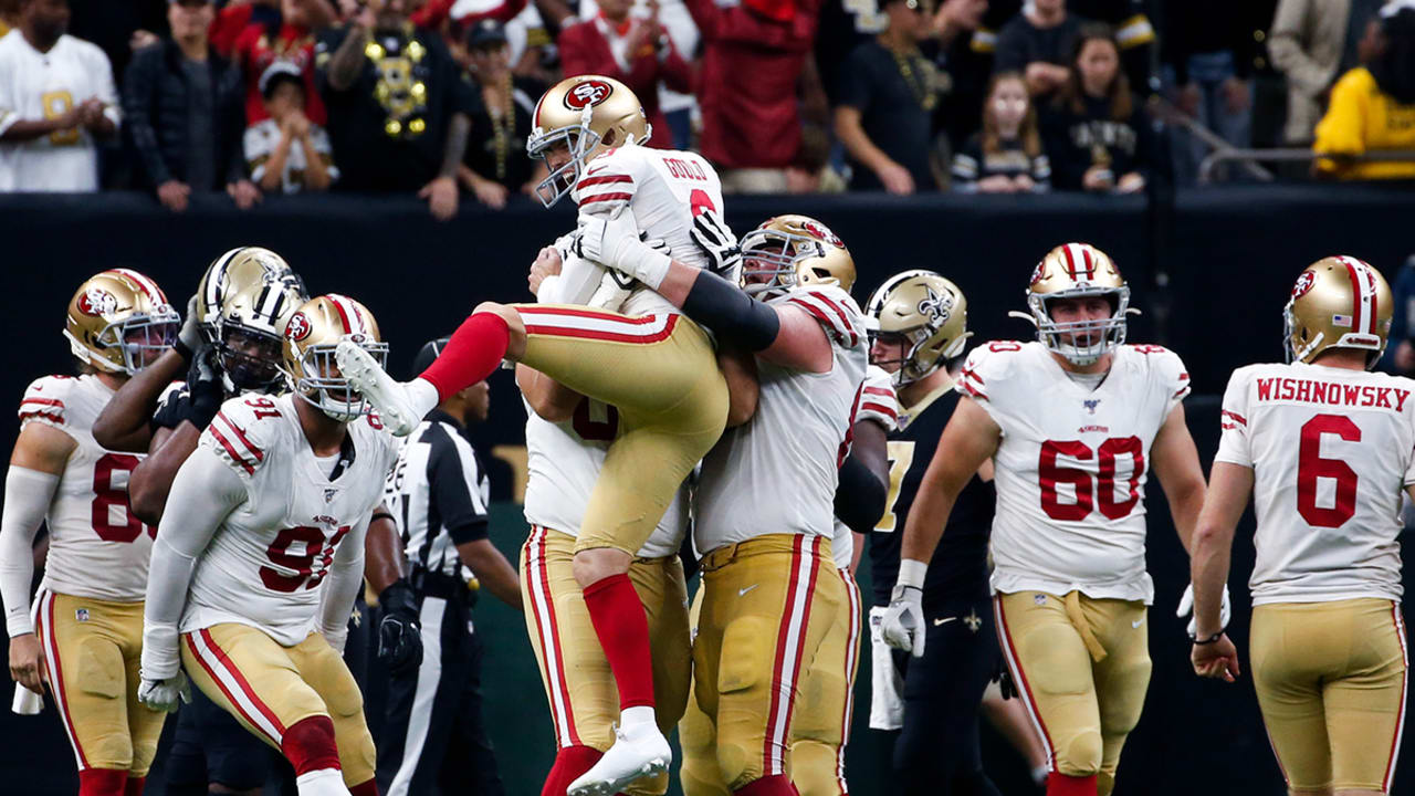 49ers' epic win over Saints about family as much as football