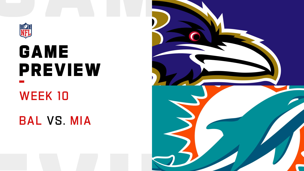 Baltimore Ravens vs. Miami Dolphins preview | Week 10