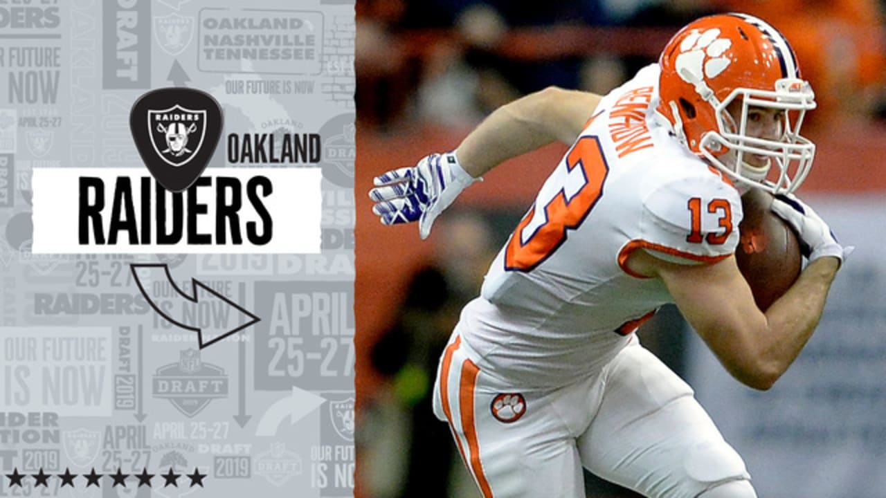 Oakland Raiders select Clemson wide receiver Hunter Renfrow No. 149 in ... Oakland Raiders select Clemson wide receiver Hunter Renfrow No. 149 in ...