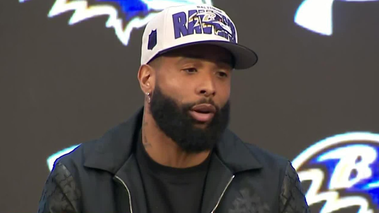 Wide receiver Odell Beckham Jr. on joining Baltimore Ravens: It's a lot ...