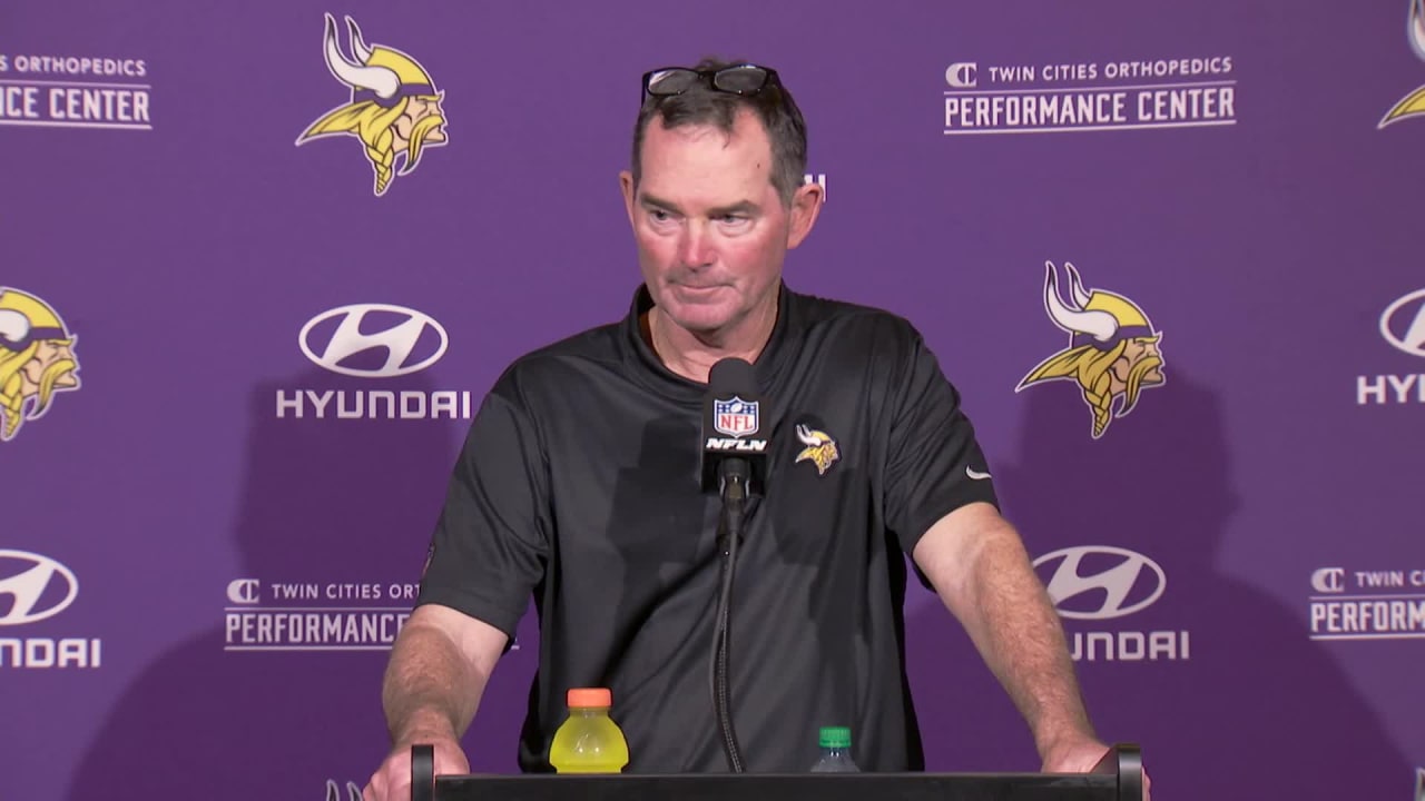 Vikings postgame press conference