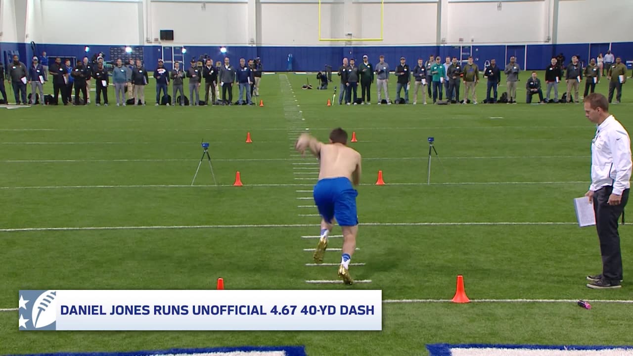 Best of Duke quarterback Daniel Jones' pro day